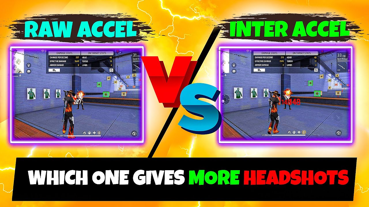 Raw Accel vs Inter Accel | No Recoil settings and No aim shake? - YouTube