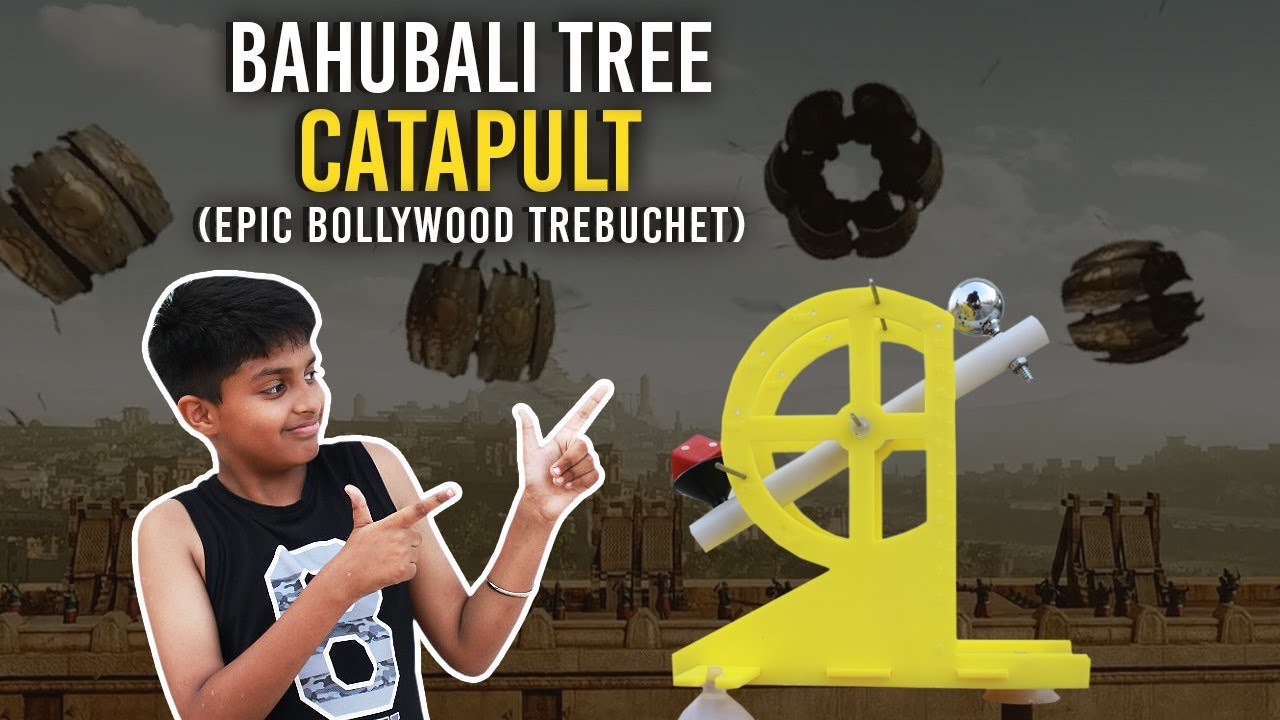 How To Make Bahubali Tree Catapult | Bahubali Weapon | Easy DIY Crafts ...