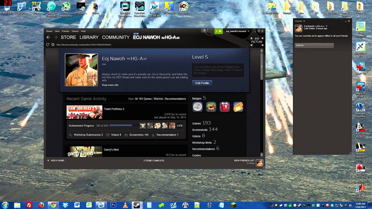A Harpoon Gaming TF2 Tutorial: SteamRep Profiles - YouTube
