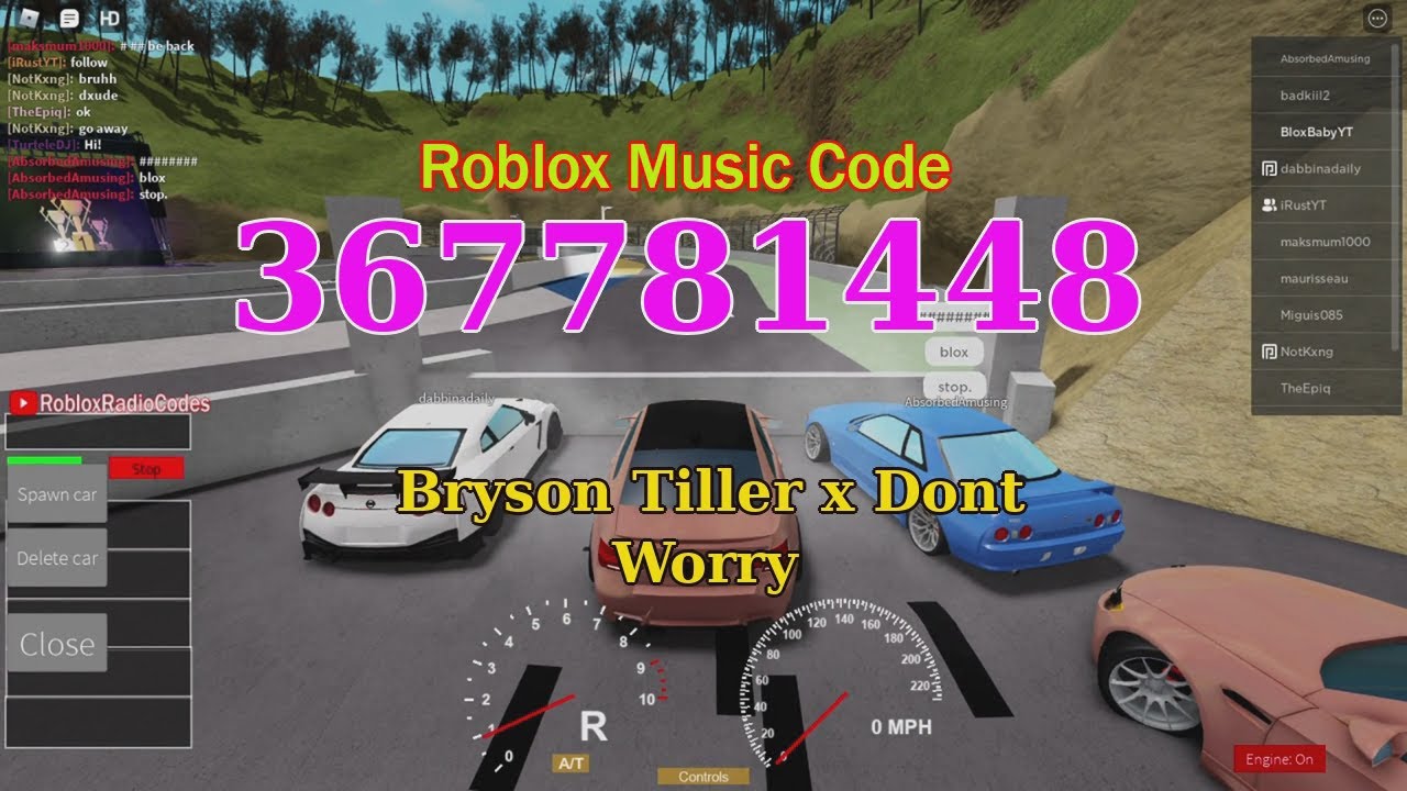 Bryson Tiller x Don't Worry Roblox Music Code - YouTube