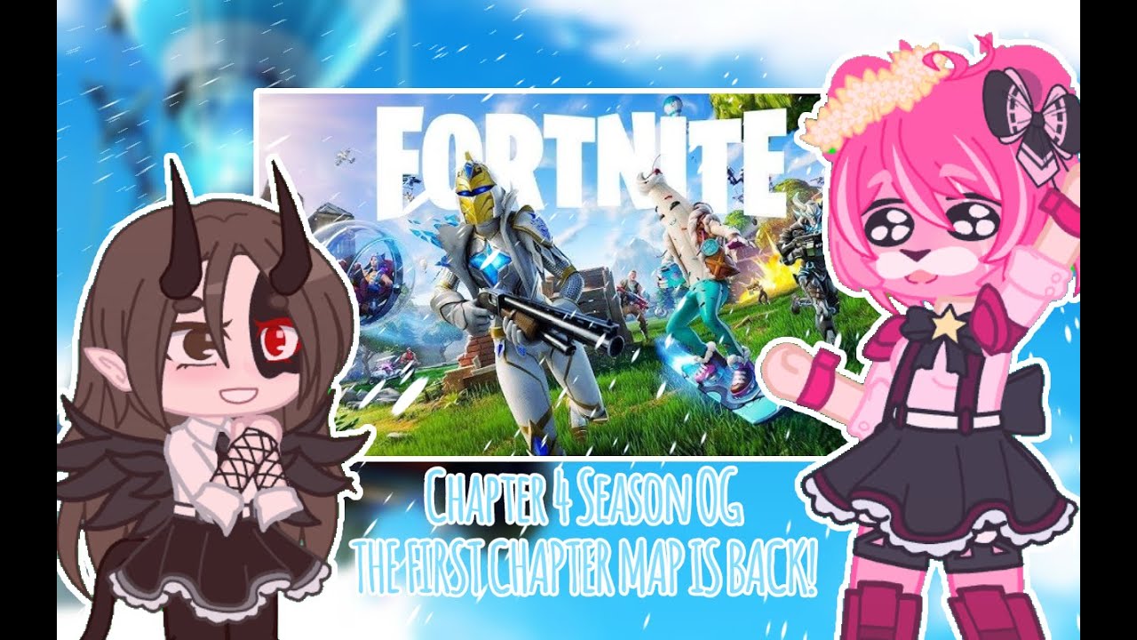 Reaction Fortnite Chapter 4 Season OG 🤩 Trailer 💙 Gacha club - YouTube
