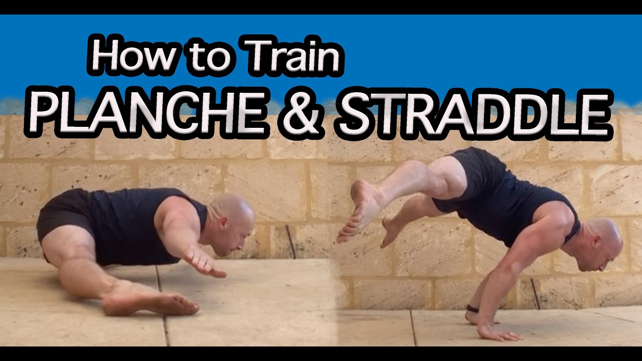 How to train Planche and Straddle Mobility - YouTube