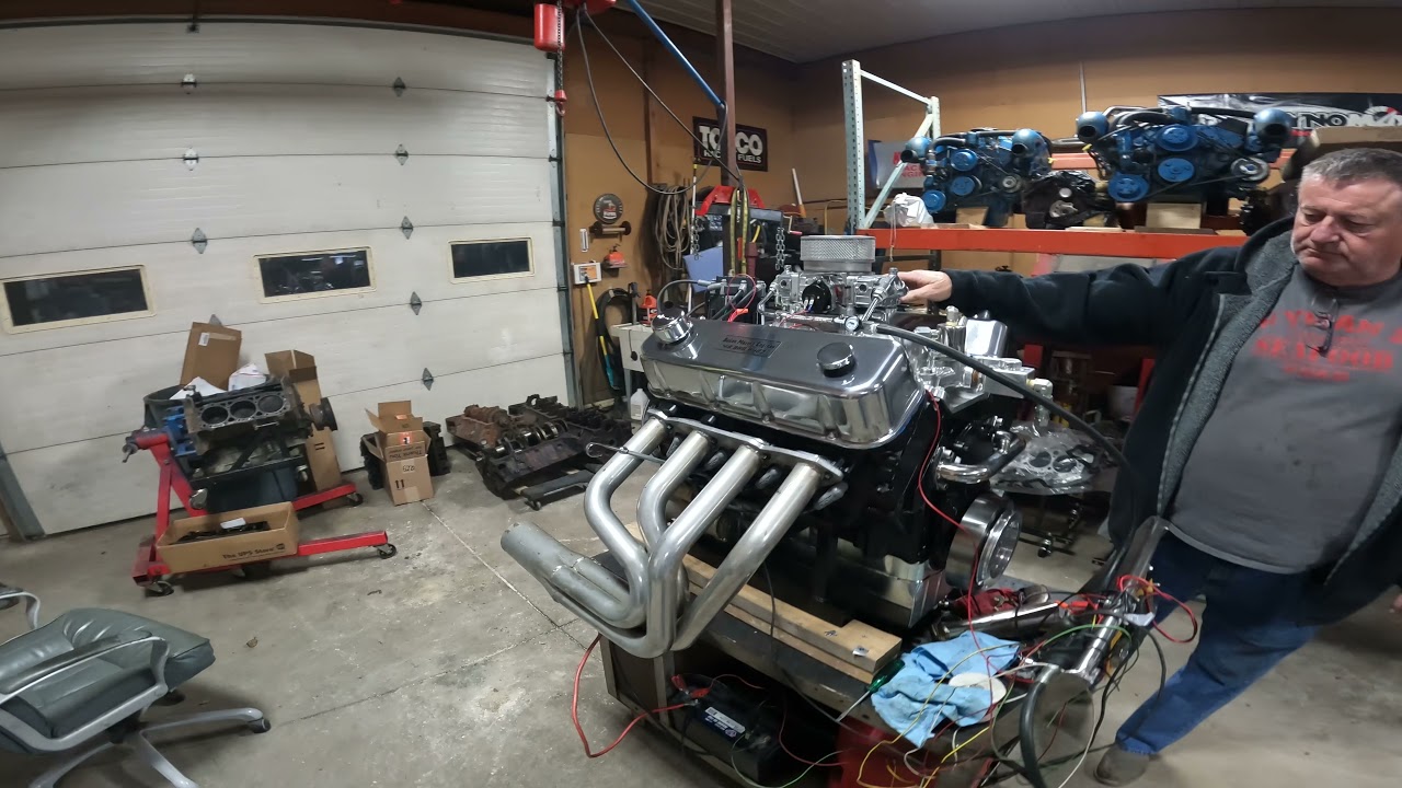 489ci Marine Big Block - YouTube