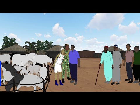Tashin hankali dan fulani da shanun sa a hanyar lagos || Dan fulani dillalin raguna da shanu