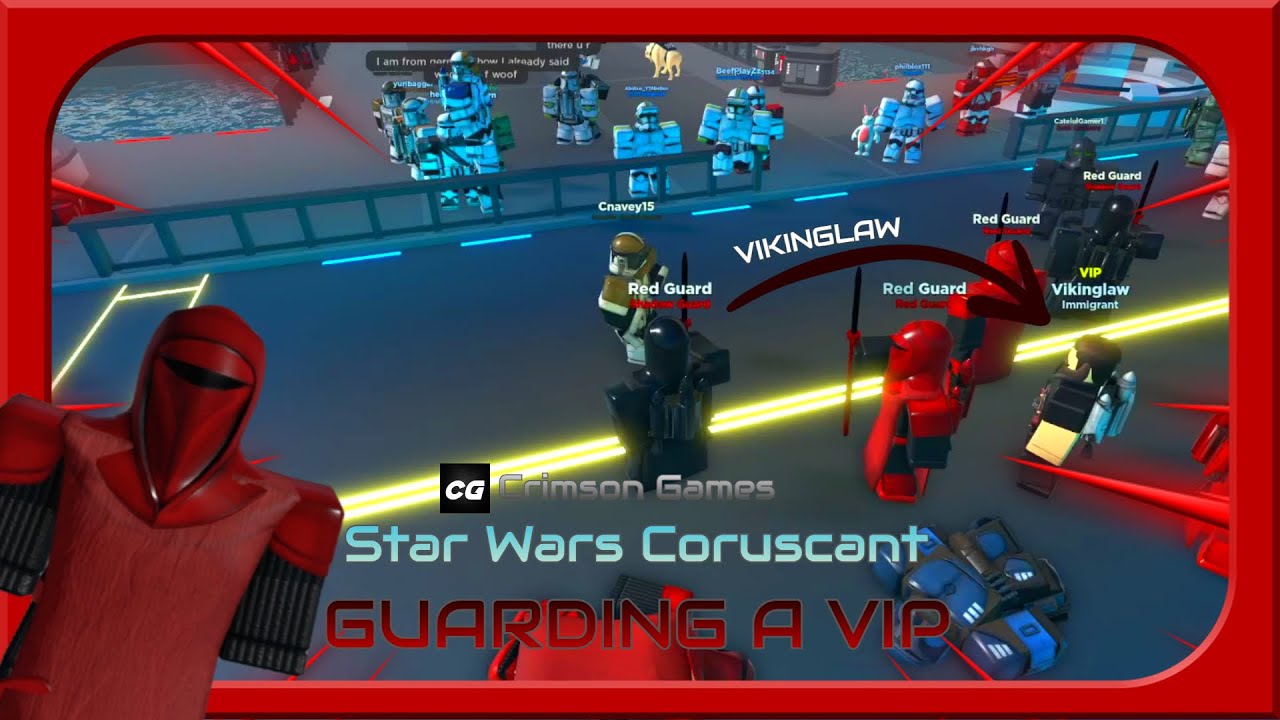 DAILY LIFE OF A RED GUARD SERIES EPISODE 3: Guarding A VIP | Roblox ...