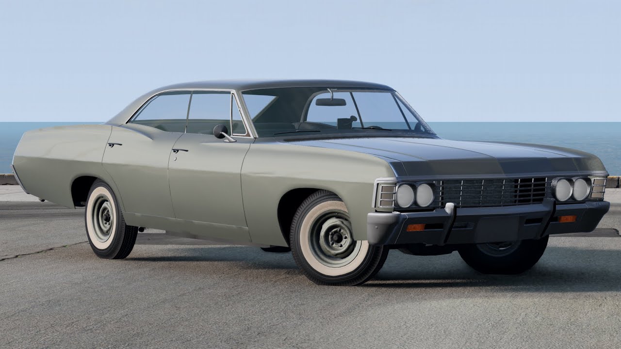 Chevrolet Impala (1968) in BeamNG #846 - YouTube