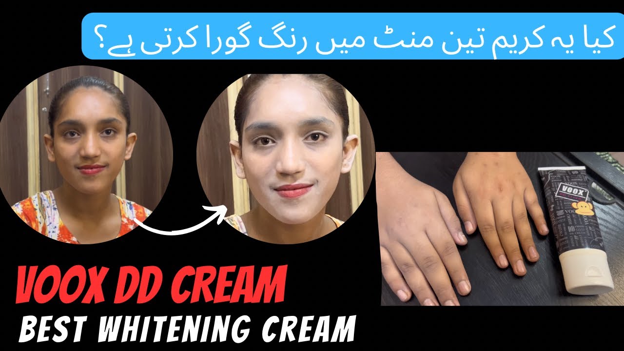 VOOX DD Cream Honest Review | Best Whitening Cream | Does it Work ...
