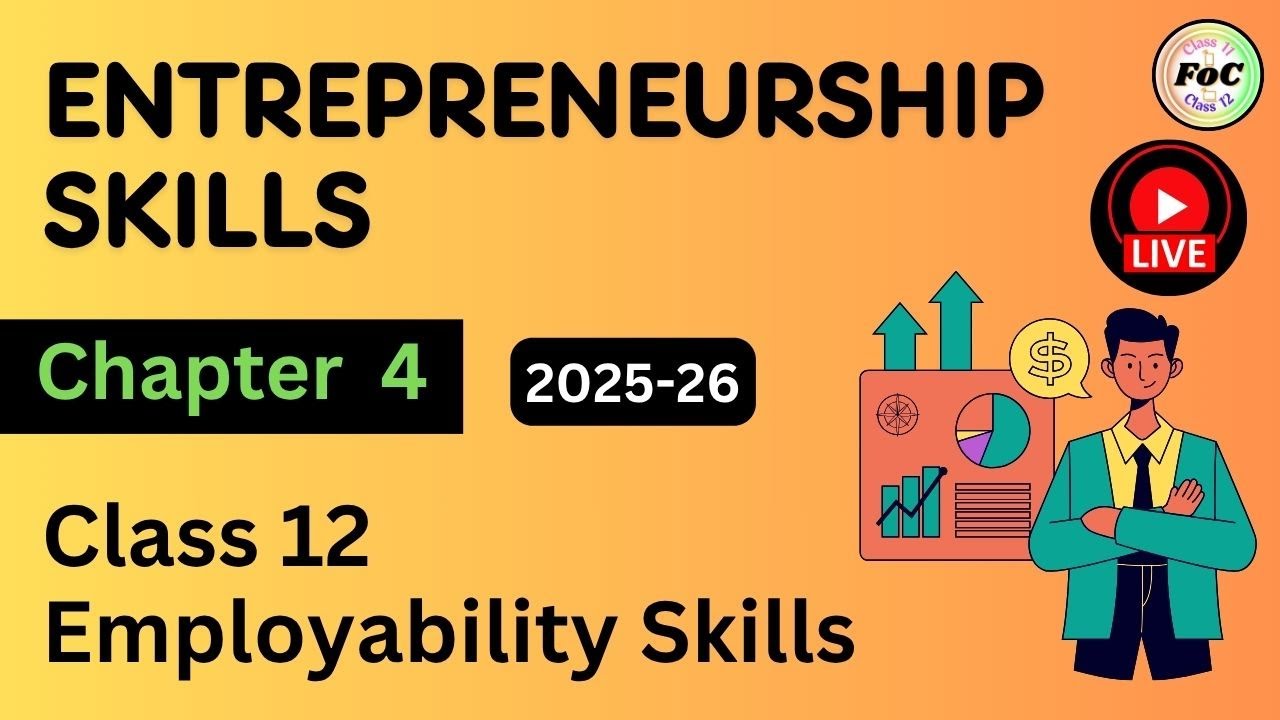 Live One Shot Class 12 Entrepreneurship Skills | Chapter 4 ...