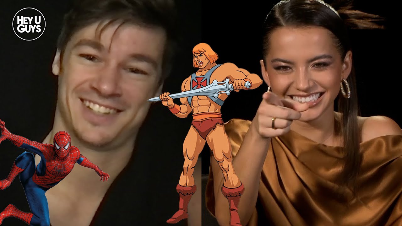 Isabela Merced & Kyle Allen on Spider-Man & He-Man Fan Theories - YouTube