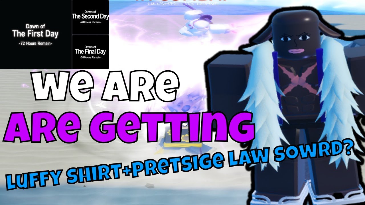 [GPO] GPO UPDATE 8 RELEASE DATE AND WE ARE GETTING LUFFY SHIRT AND ...