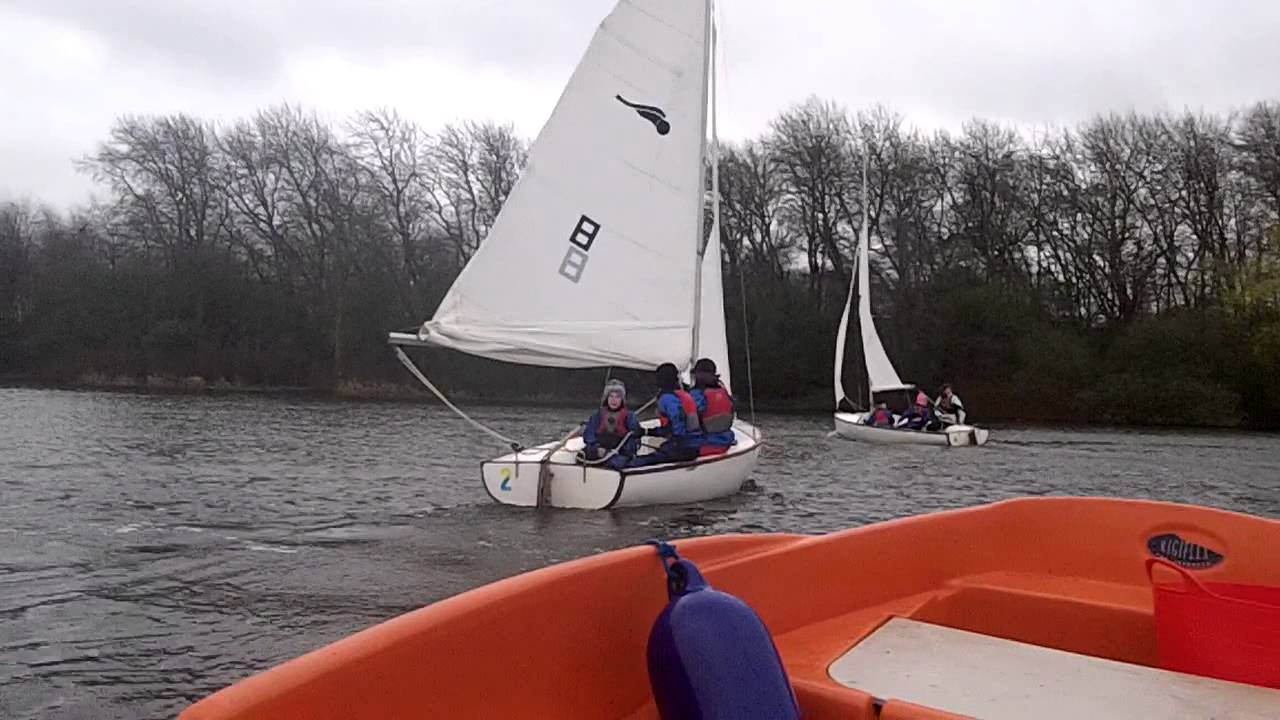 2012 - April - Easter Camp - Stage One/Two Sailing Slab Reefing - YouTube