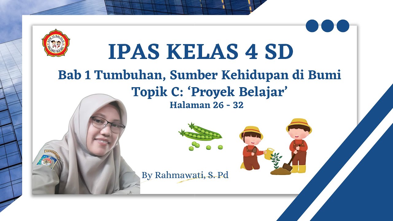 IPAS KELAS 4 SD TOPIK C: PROYEK BELAJAR Halaman 26 32 - YouTube