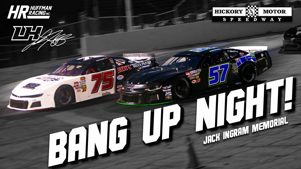 CHAOS AT HICKORY IN THE JACK INGRAM MEMORIAL! Racing hard in the ...