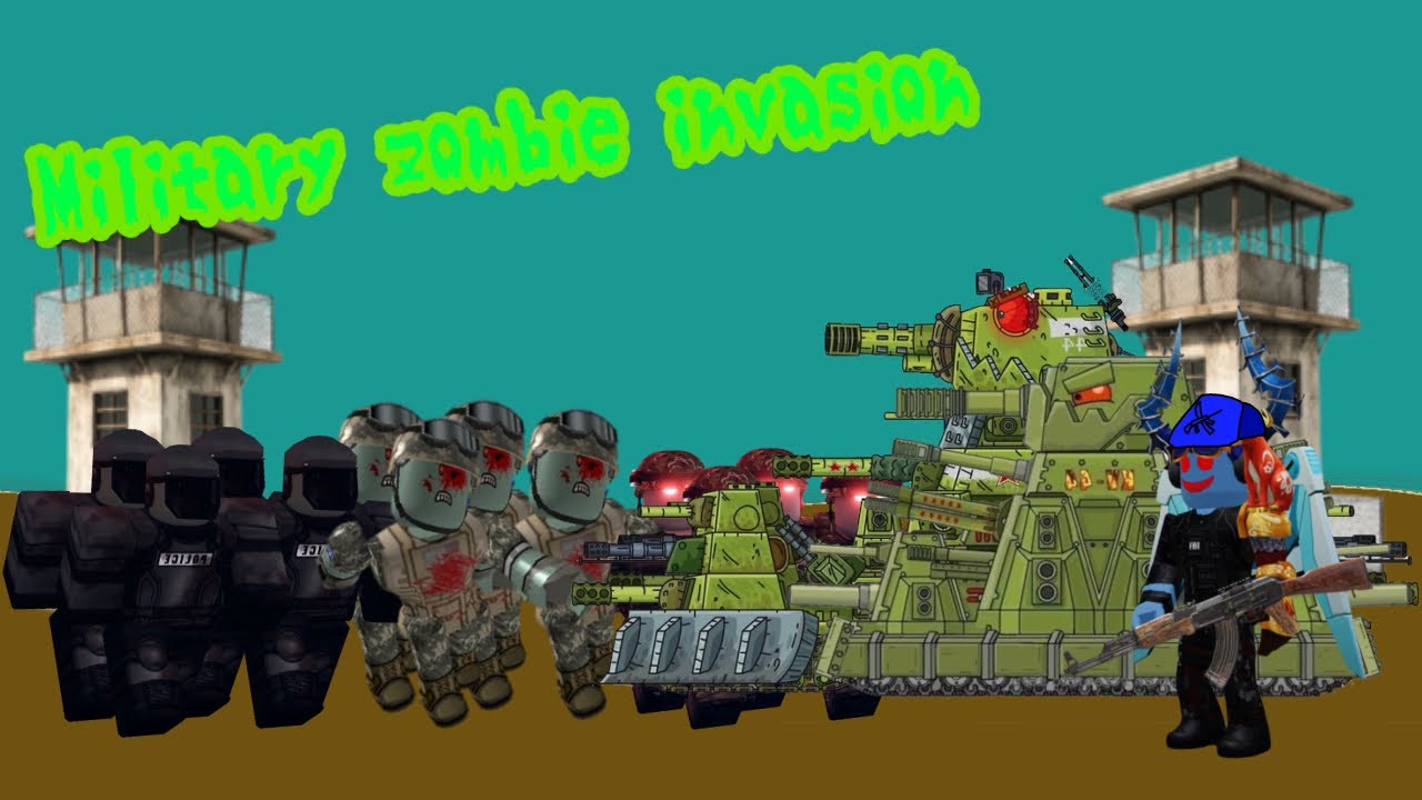 Military zombie invasion and check the description - YouTube