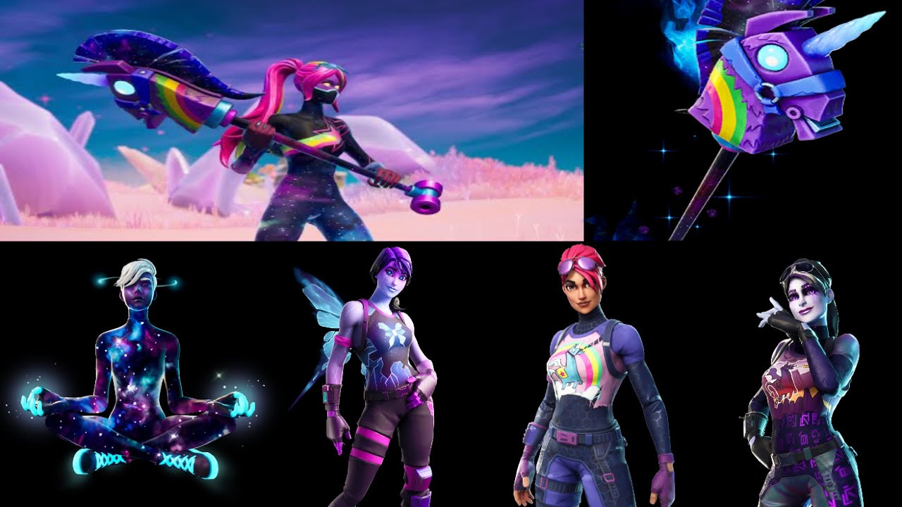 Cosmic Llamacorn Pickaxe Combos and Gameplay (Fortnite Crew Subscrption ...