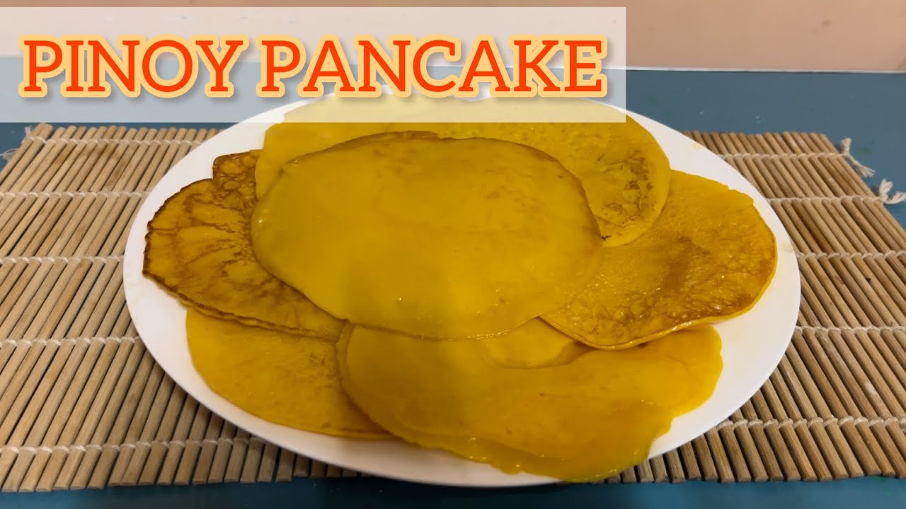 TRENDING PINOY PANCAKE RECIPE// EASY PANCAKE RECIPE // PINOY HOTCAKE ...