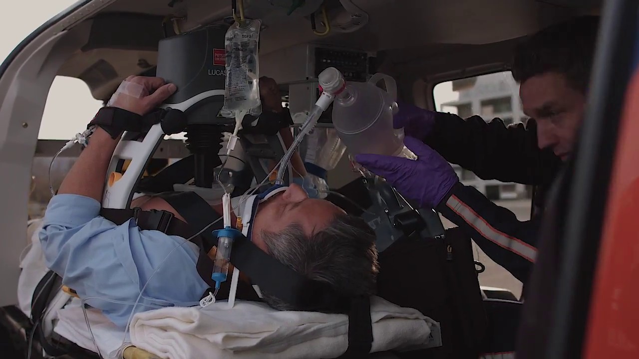 Physio-Control LUCAS 3 - CPR in Motion - Patient Transfer - YouTube