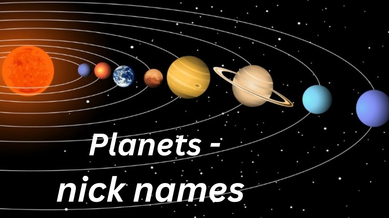 planets and their nick names - YouTube