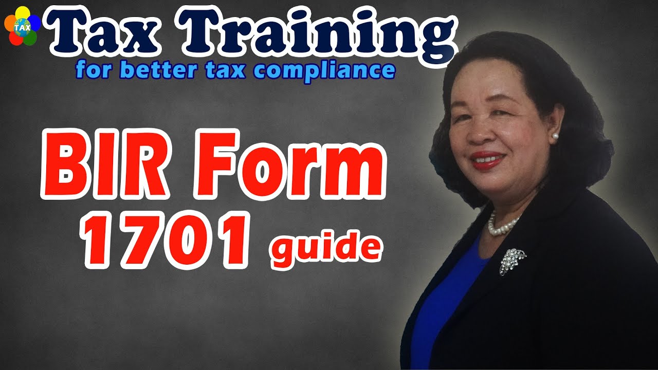 Income Tax Return Form 1701 Guide - YouTube