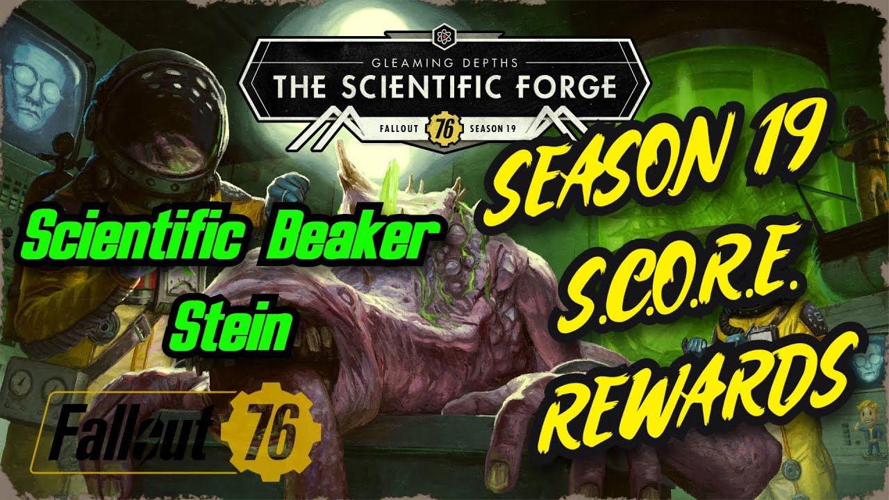 Fallout 76 | SEASON 19 - The Scientific Forge | Scientific Beaker Stein ...