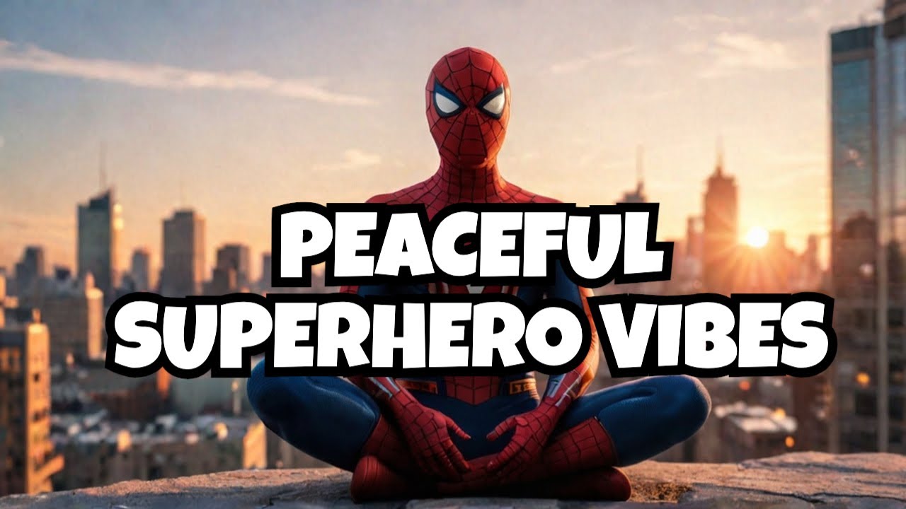 SuperHero Study • Relaxing • Spiderman • Peace • Chill • Sleep ...