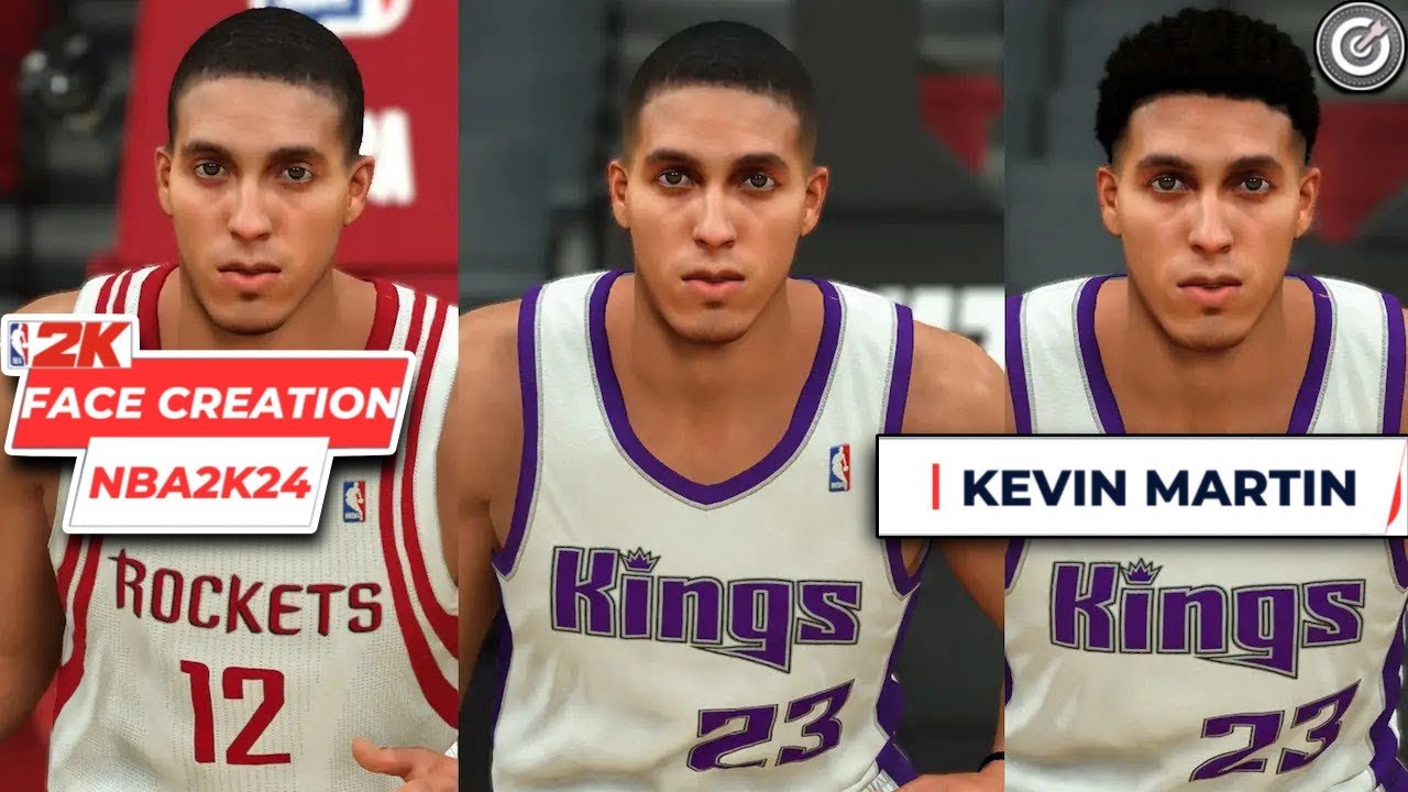 Kevin Martin Face Creation In 2K24 - How To Look Like Kevin Martin In ...