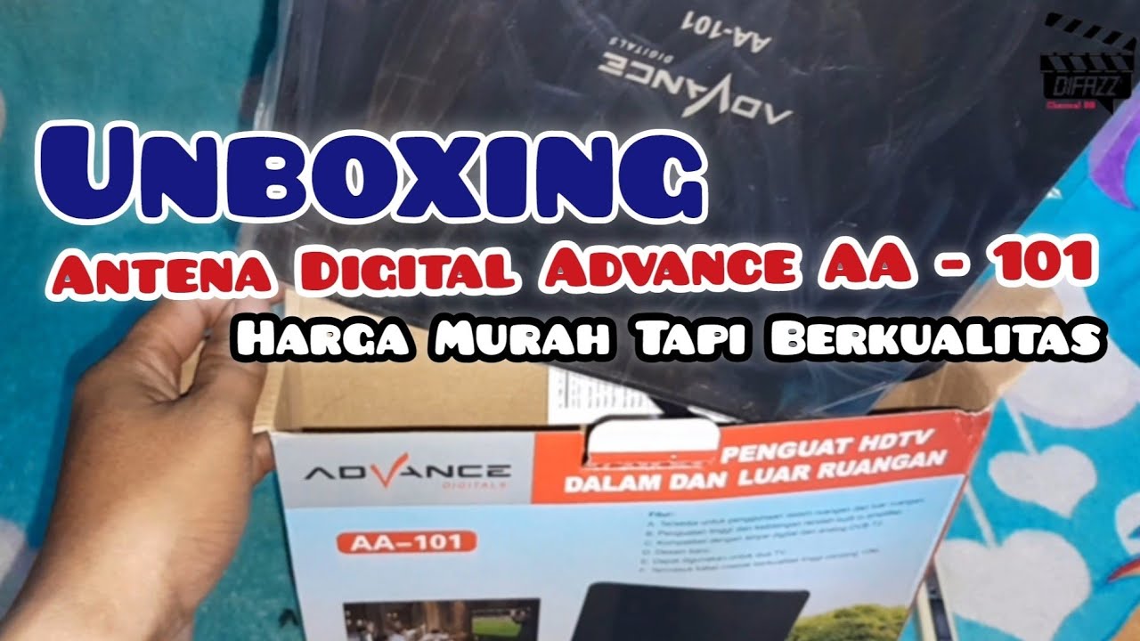 Unboxing Antena Digital Advance AA - 101| Yang Murah dan Berkualitas ...