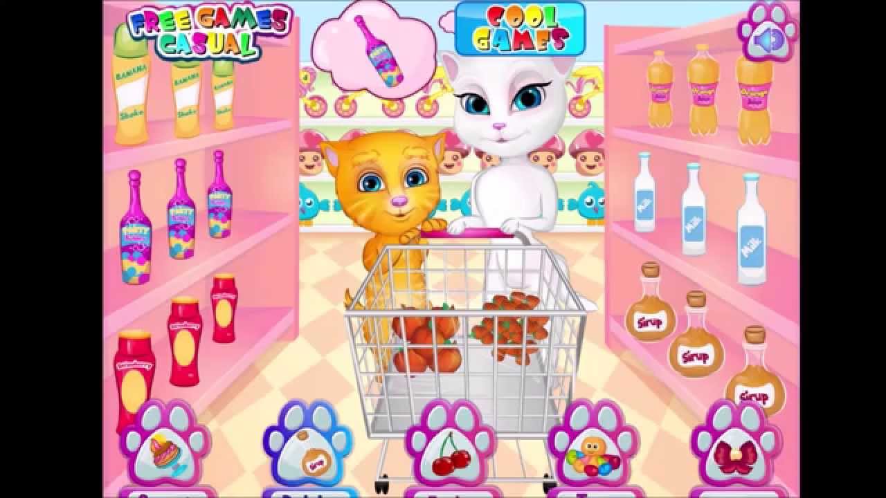 My Talking Tom Cat and Angela Disney Baby Games Toys & Songs 2015 New ...