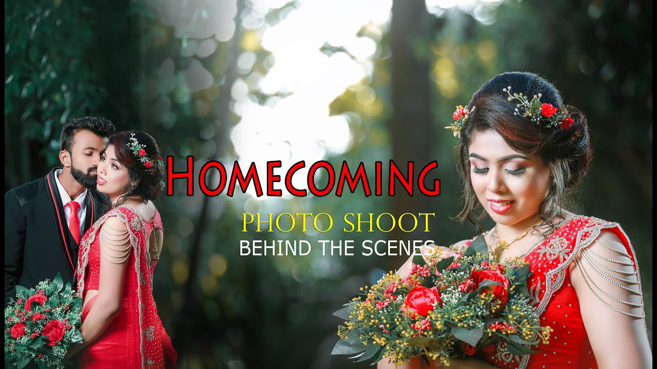 HOME COMING photography | Photo shoot | behind the scenes - YouTube