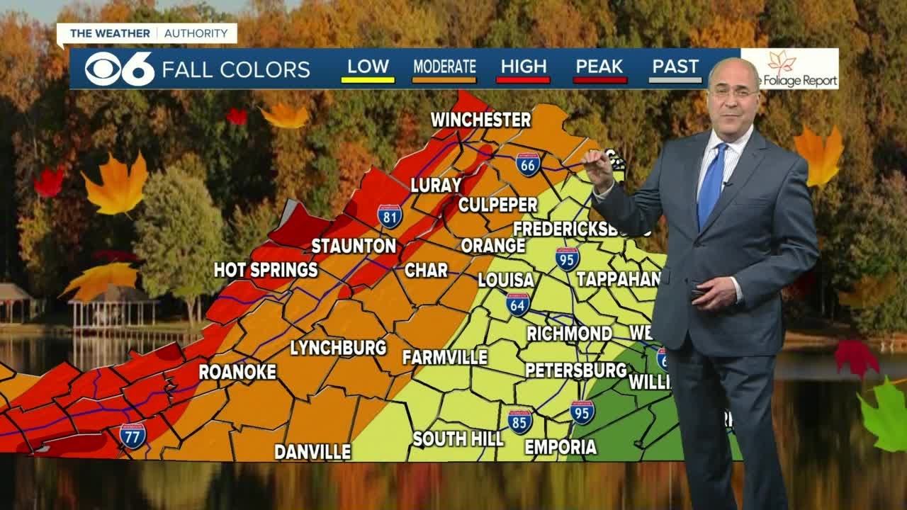 Fall Colors Forecast: These spots are at 'near peak' in Virginia this ...