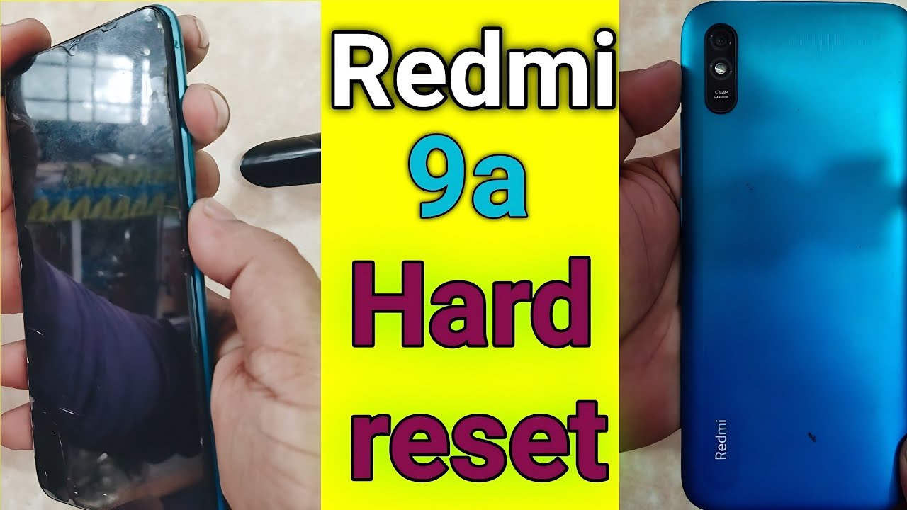 redmi 9a hard reset/redmi 9a frp bypass || redmi frp bypass - YouTube