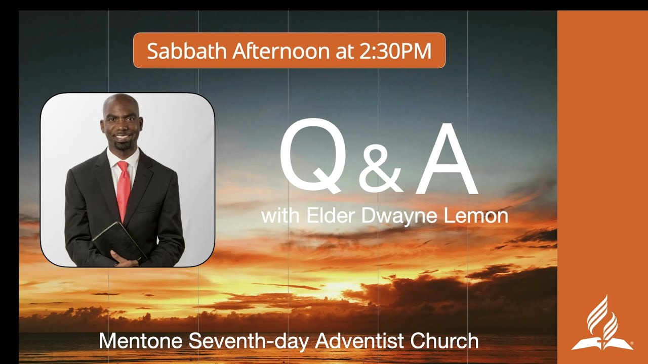 Afternoon Q & A | With Pastor Dwayne Lemon - YouTube