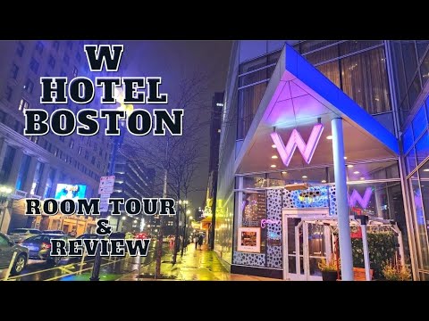 Whats inside this 5 STAR RESORT, W Hotels Boston, A LUXURY BRAND, room ...