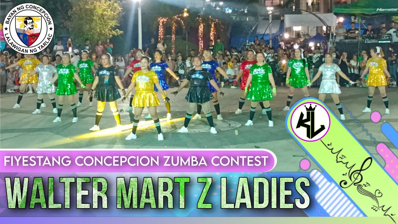 WALTER MART Z LADIES (CHAMPION) Zumba Contest at FIESTANG CONCEPCION ...