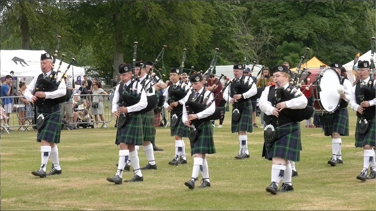 City of Aberdeen Pipe Band take 2nd place in Grade 4A bands at 2023 ...