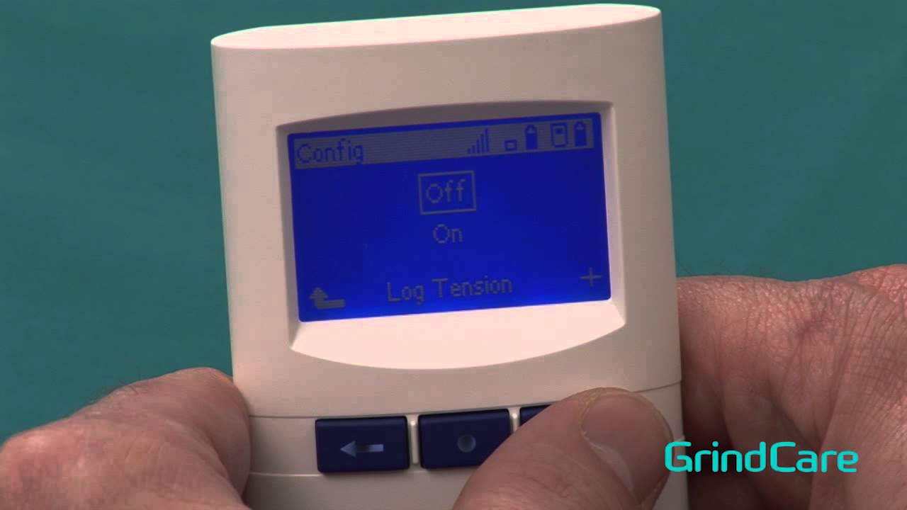 GrindCare menu - Log Tension - YouTube