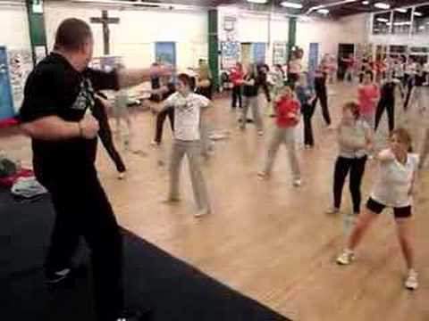 Colin Keating - T.C.F. Combat Fitness Class - YouTube