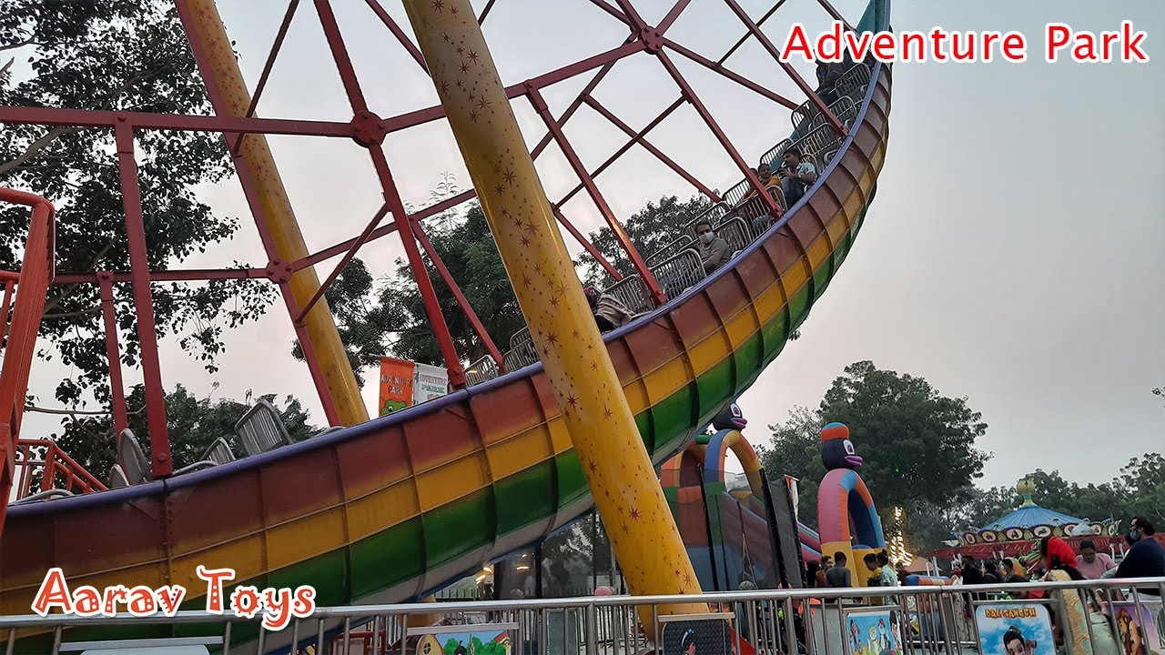Aarav Enjoy Rides in Vastrapur Adventure Park | Ahmedabad | Kids Rides ...