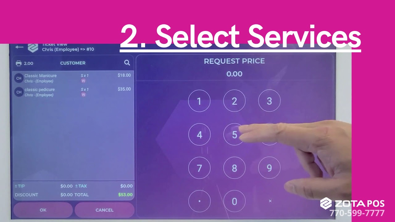 Zota POS 4 steps Checkout - YouTube