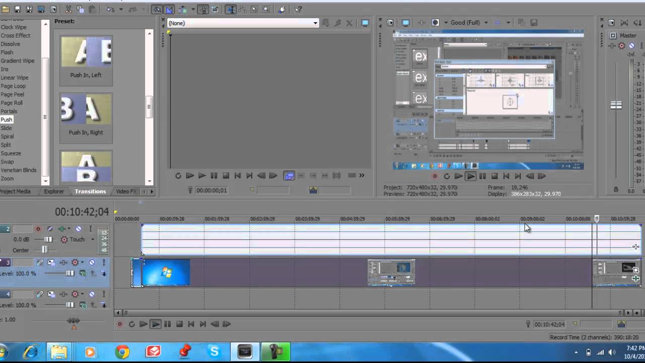 Sony Vegas Tutorial Part 4 Effects and Keyframes - YouTube