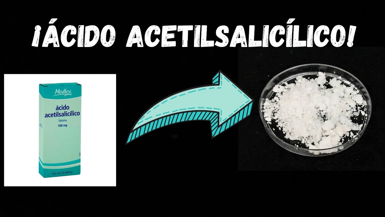 Extracción de Ácido Acetilsalicílico de Aspirina - YouTube