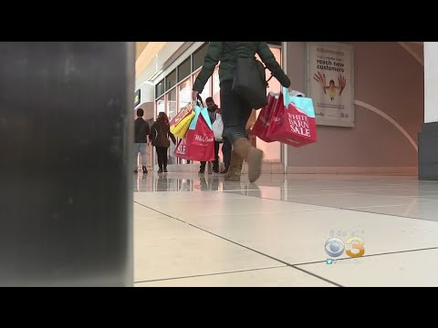 Shoppers Fill The Cherry Hill Mall Looking For Post-Holiday Deals