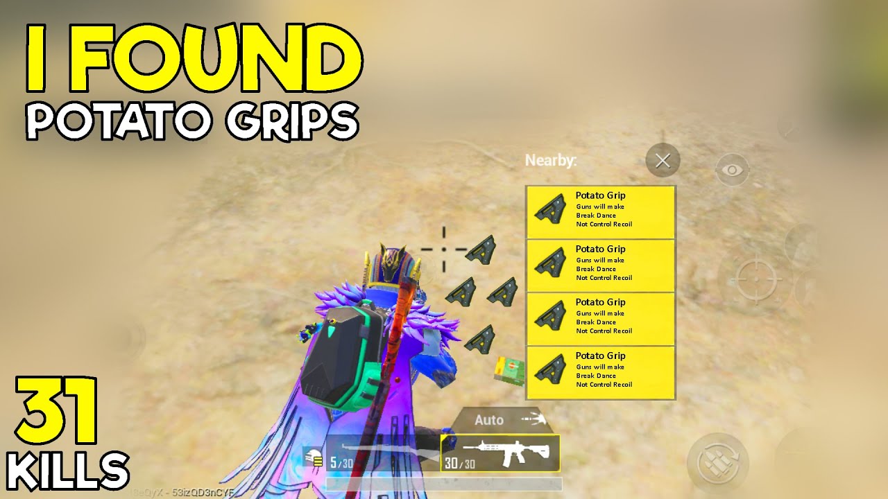 🇮🇳I Found Potato Grip In PUBG Mobile | 31 Kills - YouTube