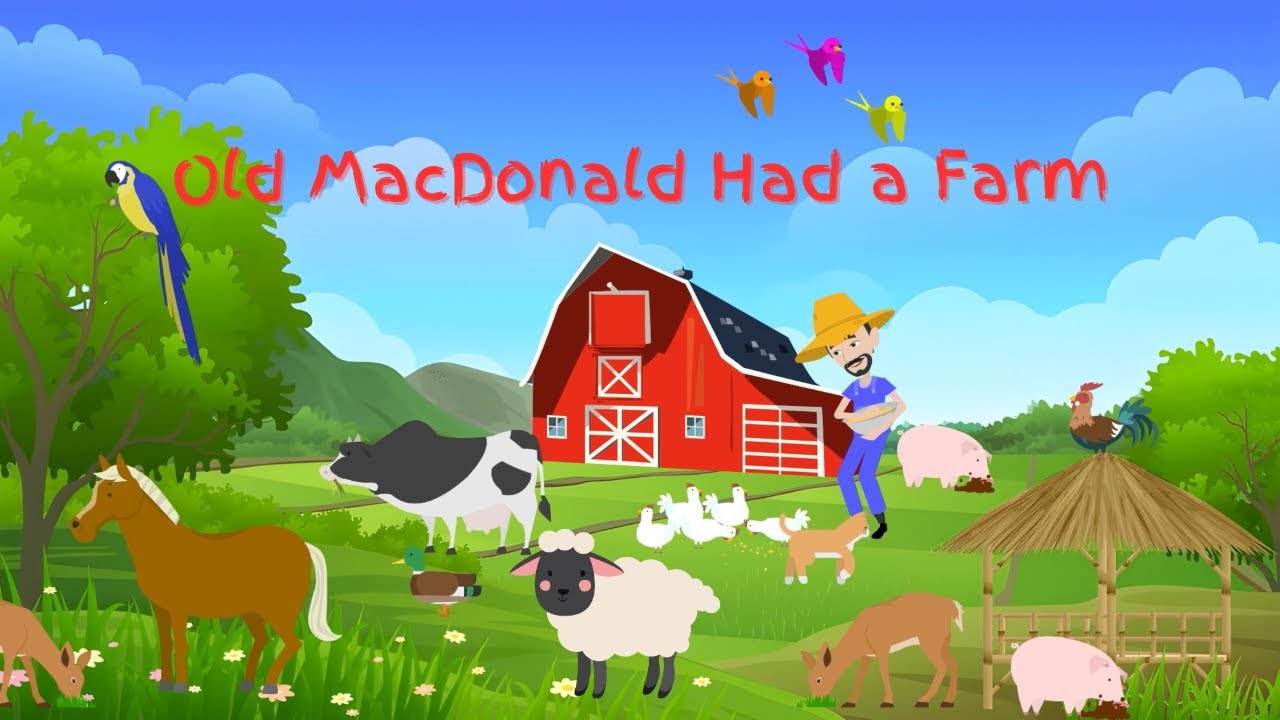 🚜 Old MacDonald Had a Farm 🐄 | Fun and Educational Kids Song! 🎶 - YouTube