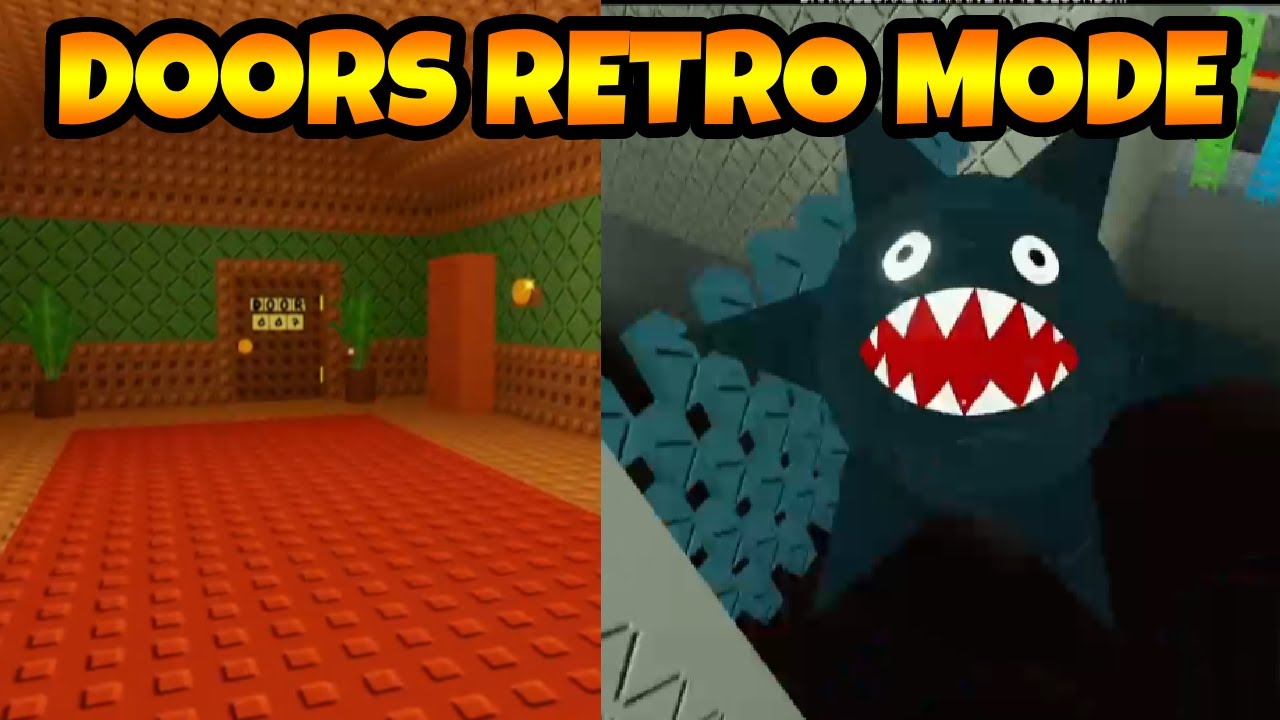 DOORS RETRO MODE Roblox (Horror Game) - YouTube