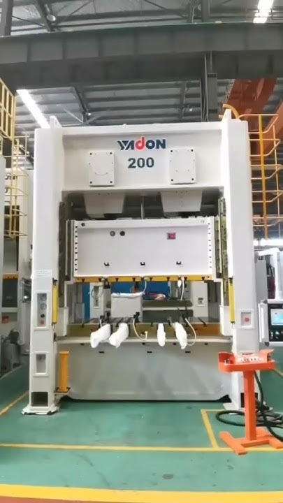 YADON YSD2 Straight Side 2 Points Servo Press - YouTube