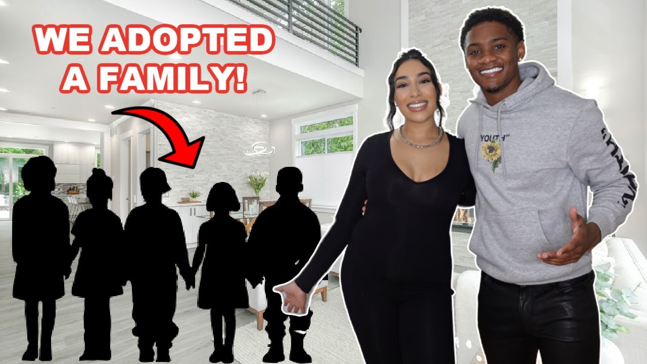WE ADOPTED A FAMILY! *EMOTIONAL* - YouTube