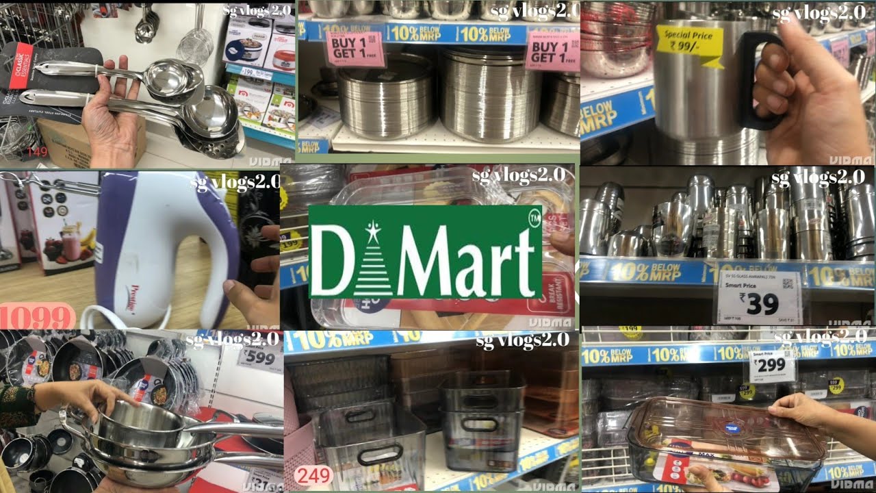 Dmart-Kitchen gadgets/Organizers/Cookware collections/Reliance mart ...