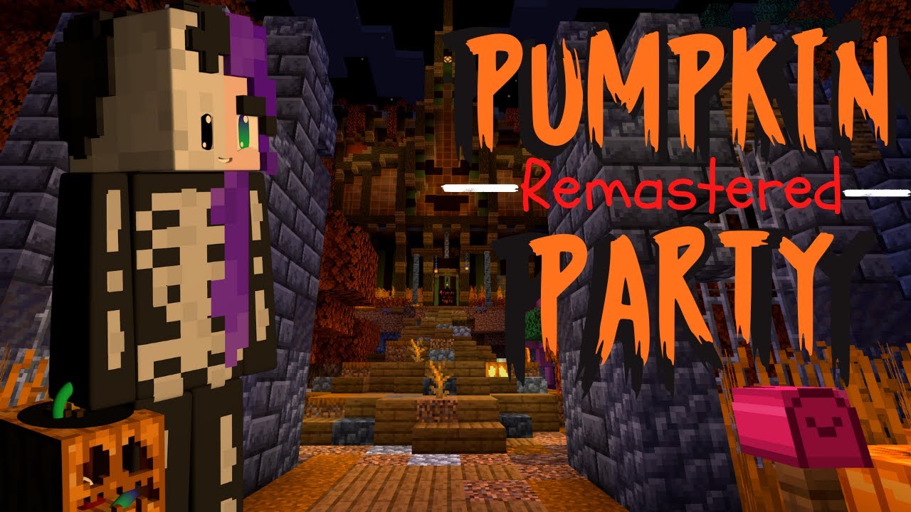 Pumpkin Party Remastered | Minecraft Halloween 🎃 - YouTube