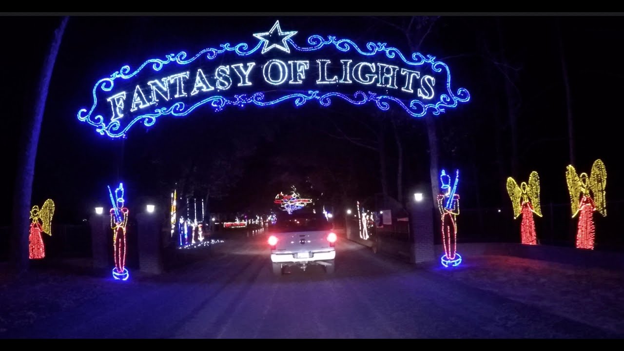 Fantasy of Lights in Sumter, South Carolina - YouTube